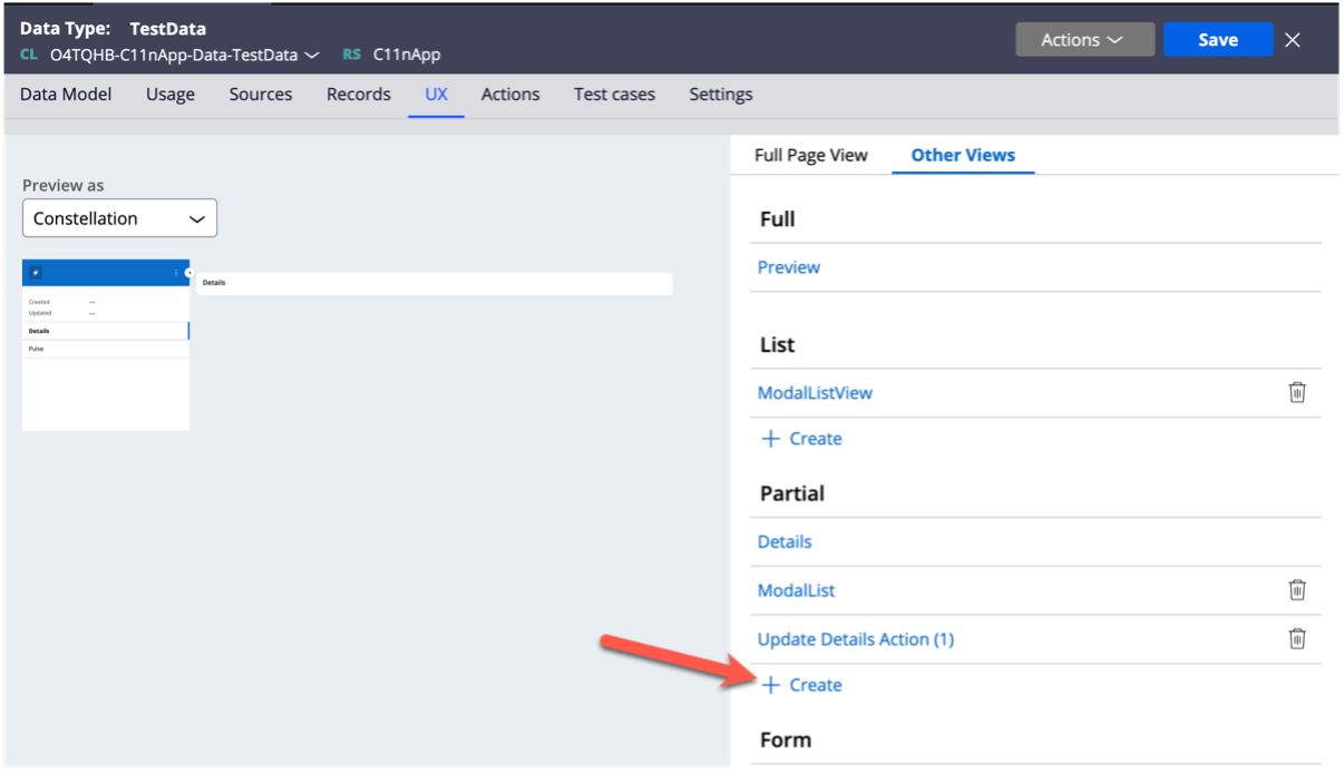 How to launch flow action or view in a modal in Constellation application : A custom approach ...